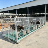 China Modular 5-Stall Mobile Calf Pen for sale