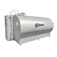 China Milk Cooling Tank with Automatic CIP for sale