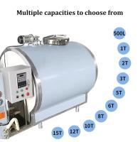 China 500L Milk Cooling Tank for sale
