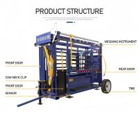 China Cattle squeeze chute for sale