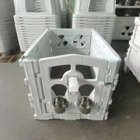 China Indoor HDPE Plastic Calf Hutch for sale
