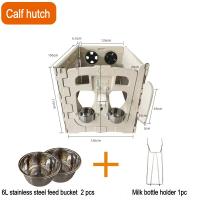 China Indoor HDPE Plastic Calf Hutch for sale