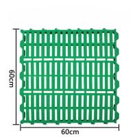 China Double Rib Slatted Floor 60x60cm for sale