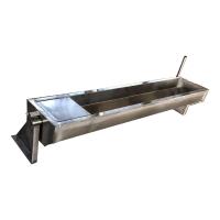 China Dump Stainless Steel Heated Livestock Water Trough for sale