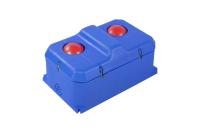 China PE Insulated Heated Livestock Water Trough-2 holes for sale