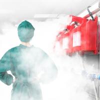 China Automatic Ultrasonic Personnel Disinfection Channel for sale