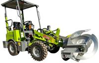 China Multi-Functional Mini Wheel Loader with Quick Change Attachments, 4WD Off-Road Performance and 160Ah Lithium Battery for sale