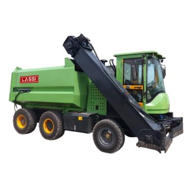 China Diesel Cow Dung Cleaning Machine with 42Kw Power 2400-4500mm Cleaning Width and Automatic Discharge for Livestock Farms for sale