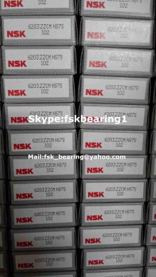 China Z2V2 Z3V3 6203-2Z Ball Bearing Japan NSK 6203zz Metal Shield for sale