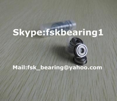 China Metric F605ZZ Miniature Flanged Ball Bearings 5mm x 14mm x 5mm for sale