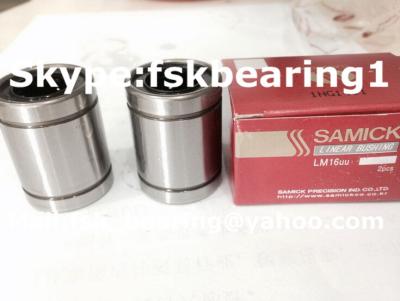 China LMH16LUU Elliptic Flange Ball Type Longer Linear Bearing Korean Brand SAMICK for sale