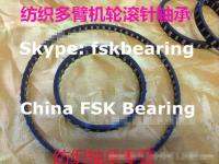 China Eccentric K126.2 × 134.2 × 5.7mm Needle Roller Bearings For Textile Machinery for sale