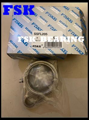 China Stainless Steel SSFL205 Pillow Block Bearing For Food Machinery 304/ 316/202 for sale
