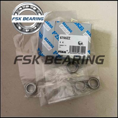 China Thin Section 6700ZZ 678ZZ 679ZZ Miniature Deep Groove Ball Bearing Metal Shield Chrome Steel / Stainless Steel for sale
