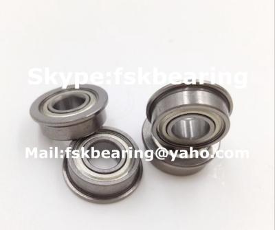 China Miniature MF126ZZ Flange Deep Groove Ball Bearing Chrome Steel / Stainless Steel for sale