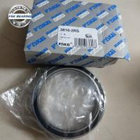 China Thin Wall 3816 2RS Double Row Angular Contact Ball Bearing 80*100*15 mm Rubber Seal for sale