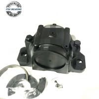 China SAF 1509 Plummer Block For Spherical Roller Bearing With Locating Ring And Seals for sale