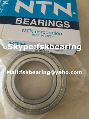 China NTN Brand 6210ZZC3 Single Row Deep Groove Ball Bearing Steel Shield JAPAN Quality for sale