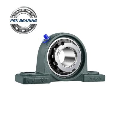 China Cast Iron UKPX15 Two Bolt Pillow Housing 65*177*330 mm For Heavy Mining Equipment for sale