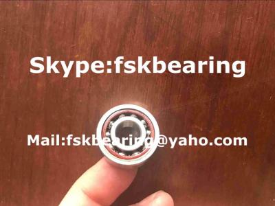 China P4 P5 7000AC Angular Contact Ball Bearing with 10 Balls Nylon Cage / Bakelite Cage for sale