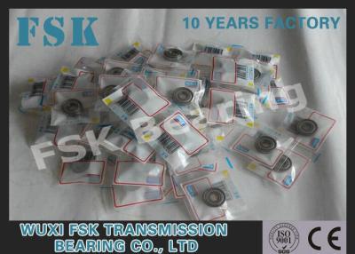 China High Speed Low Noise Miniature Sealed Ball Bearings Rubber Seal / Steel Shield for sale