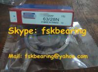 China 63/28N Radial Load Deep Groove Ball Bearings with Snap Ring Groove for sale