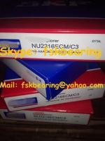 China Brass Cage Cylindrical Roller Bearing for Air Compressor  NU2216 CEM / C3 for sale