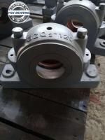 China GZQ2-120 Plummer Block And Flanged Housing Units With Two Bolts for sale