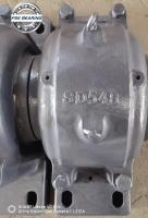 China FSKG SD3048 Plummer Block Housing 220*360*270 mm Split Type Cast Iron for sale