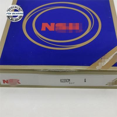China Open Type 6220CM 6220 Single Row Deep Groove Ball Bearing  100*180*34 mm Steel Cage for sale