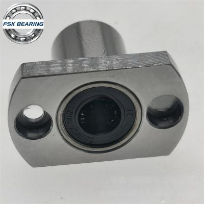 China Single Row LMH10UU LHFC10 Oval Flange Linear Motion Bearing Double Sealed ID 10mm for sale
