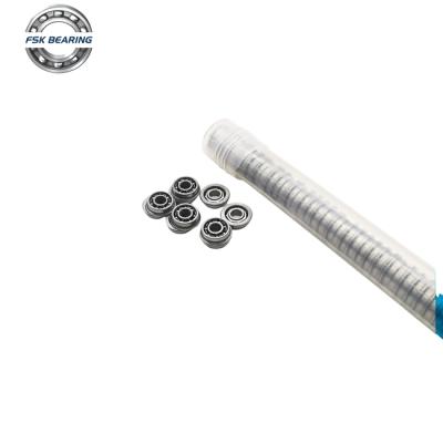 China FSK MF83 Open Type Special Miniature Bearing 3*8*2.5mm Steel Flange Cup Bearing Lucky Cat Toy Bearing for sale