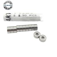 China SR1-5ZZ Low Noise P5 Precision 2.38x7.938x3.571 Stainless Steel Miniature Bearing for sale