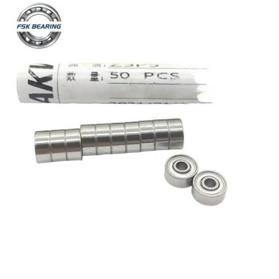 China SR1-5ZZ Low Noise P5 Precision 2.38x7.938x3.571 Stainless Steel Miniature Bearing for sale