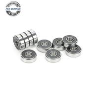 China 608RS Deep Groove Radial Ball Bearing 8*22*7mm Stainless Steel Bare Plate Black Edge Black Chamfer Bearing for sale