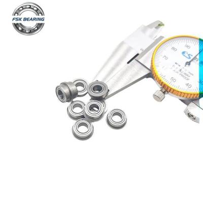 China SMF105ZZ Miniature 5x10x4mm 420 Stainless Steel Flange Bearing Deep Groove Ball Bearing for sale
