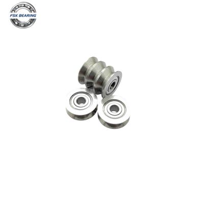 China V604ZZ Miniature Deep Groove Ball Bearing 3*12*4mm Grooved Line Hanging Pulley V Groove Bearing Gcr15 Chrome Steel for sale