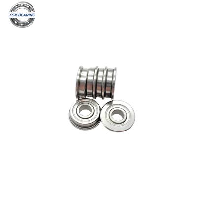 China FSKG SF695ZZ Conveyor Table Miniature Stainless Steel Flange Bearing 5*13*4mm Salt Spray Test 72H for sale