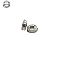 China SFR4ZZ Miniature Flanged Deep Groove Ball Bearing 6.35x15.875x5.75mm Stainless Steel Non-Standard Flange Bearing for sale