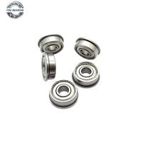 China F606ZZ Flanged Miniature Ball Bearing 6x17x6mm High Precision Flange Bearing ABEC-5 for sale