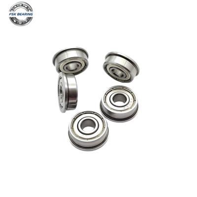 China F606ZZ Flanged Miniature Ball Bearing 6x17x6mm High Precision Flange Bearing ABEC-5 for sale