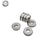 China Single Row SF696ZZ Edge Deep Groove Ball Stainless Steel Flange Bearing 6x15x5mm For Dyeing Equipment for sale
