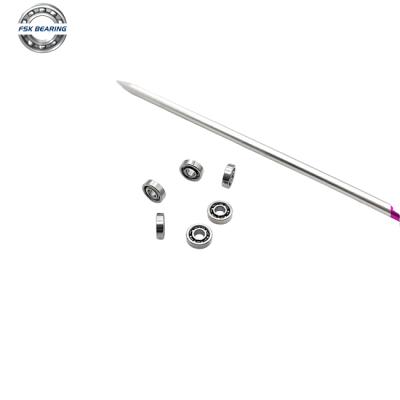 China S681X Stainless Steel Open Type Miniature Deep Groove Radial Ball Bearing 1.5x4x1.2mm With Single Row for sale