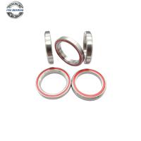 China Hot Sale P08H7 Single Row Ball Bearings 30.15x41.8x7mm 45° Red Bowl Set Bearing ABEC-5 for sale