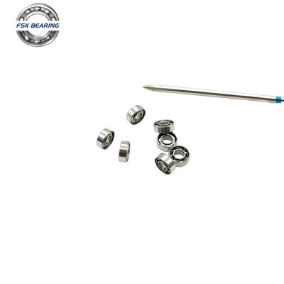 China SR235 Open Stainless Steel Miniature Inch Bearing 2.35x5.5x2mm New Single Row Ball Bearing for sale