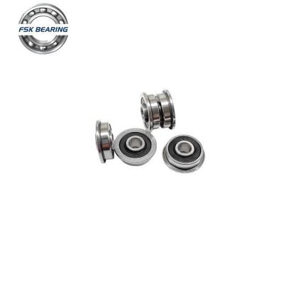 China F698RS Deep Groove Ball Bearing 6.35x19x6x8.15mm Non Standard Inner Ring With Protruding Sides Non Standard Flange Cup Bearing for sale