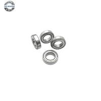 China FSKG 6800ZZ Micro Motor Bearing 10x19x5mm White Cover Plate Black Chamfer for sale