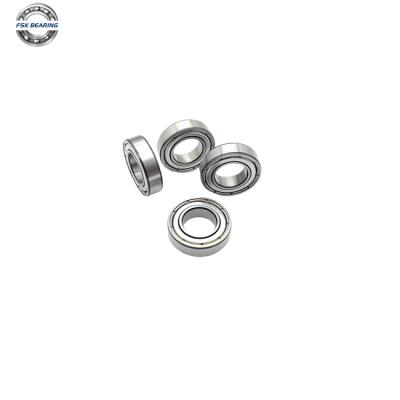 China FSKG 6800ZZ Micro Motor Bearing 10x19x5mm White Cover Plate Black Chamfer for sale