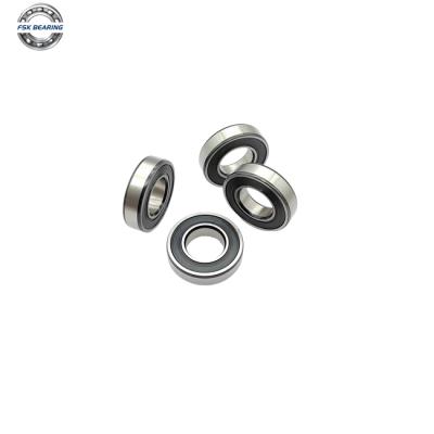 China Single Row 6901RS Deep Groove Ball Bearings Rubber Cover Light Plate Z3 Group Black Chamfer 12x24x6mm Motor Bearing for sale