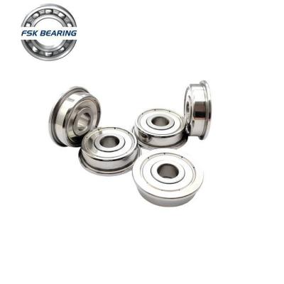 China F627ZZ Deep Groove Ball Bearing Z3P5SRL Motor Bearing 7x22x7mm White Cover Plain Flange Motor Bearing With Edge Bracket for sale